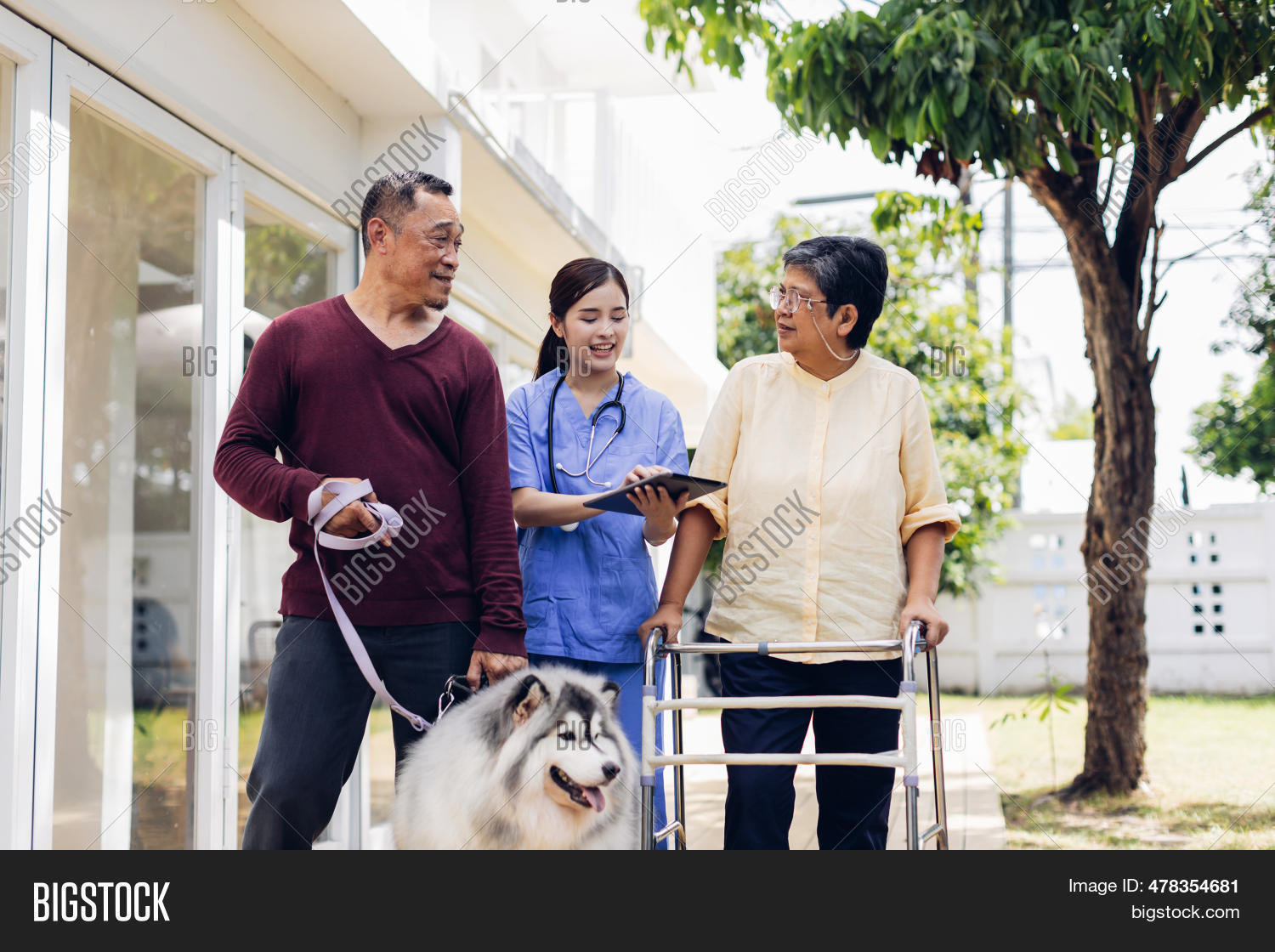 Caregiver Nurse Take Image & Photo (Free Trial) | Bigstock