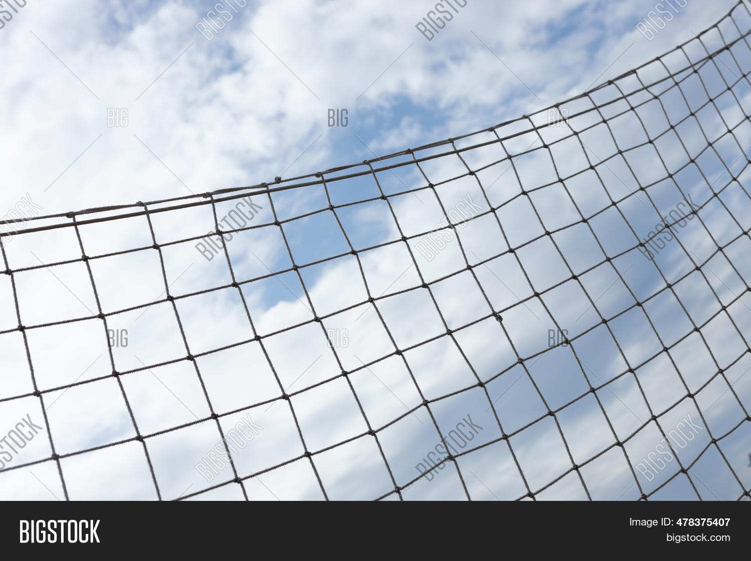 Volleyball Net Blue Image & Photo (Free Trial) | Bigstock