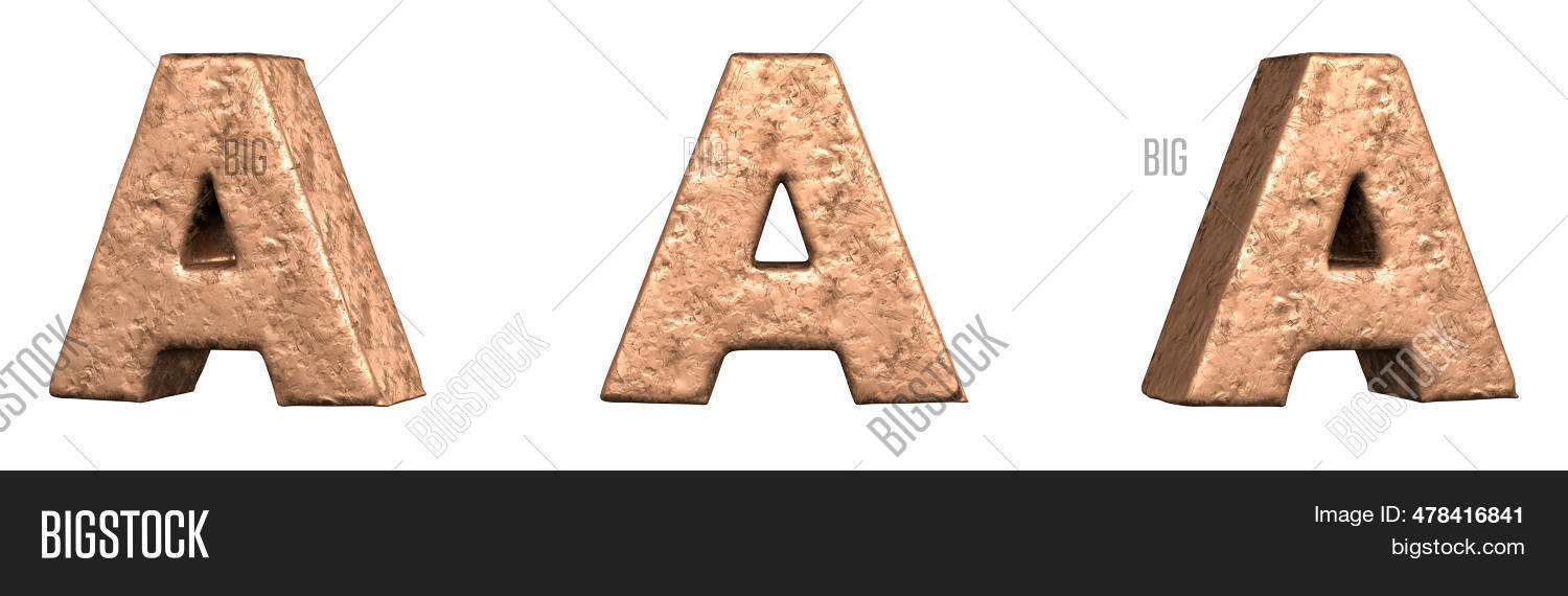 Letter Copper Letters Image & Photo (Free Trial) | Bigstock
