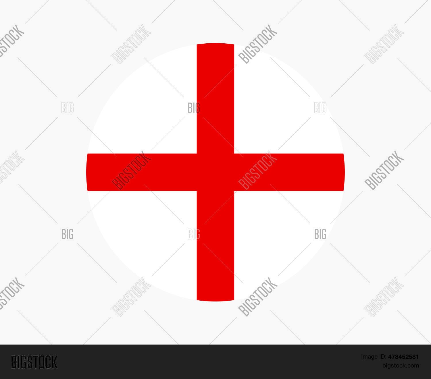 England Round Flag. Vector & Photo (Free Trial) | Bigstock