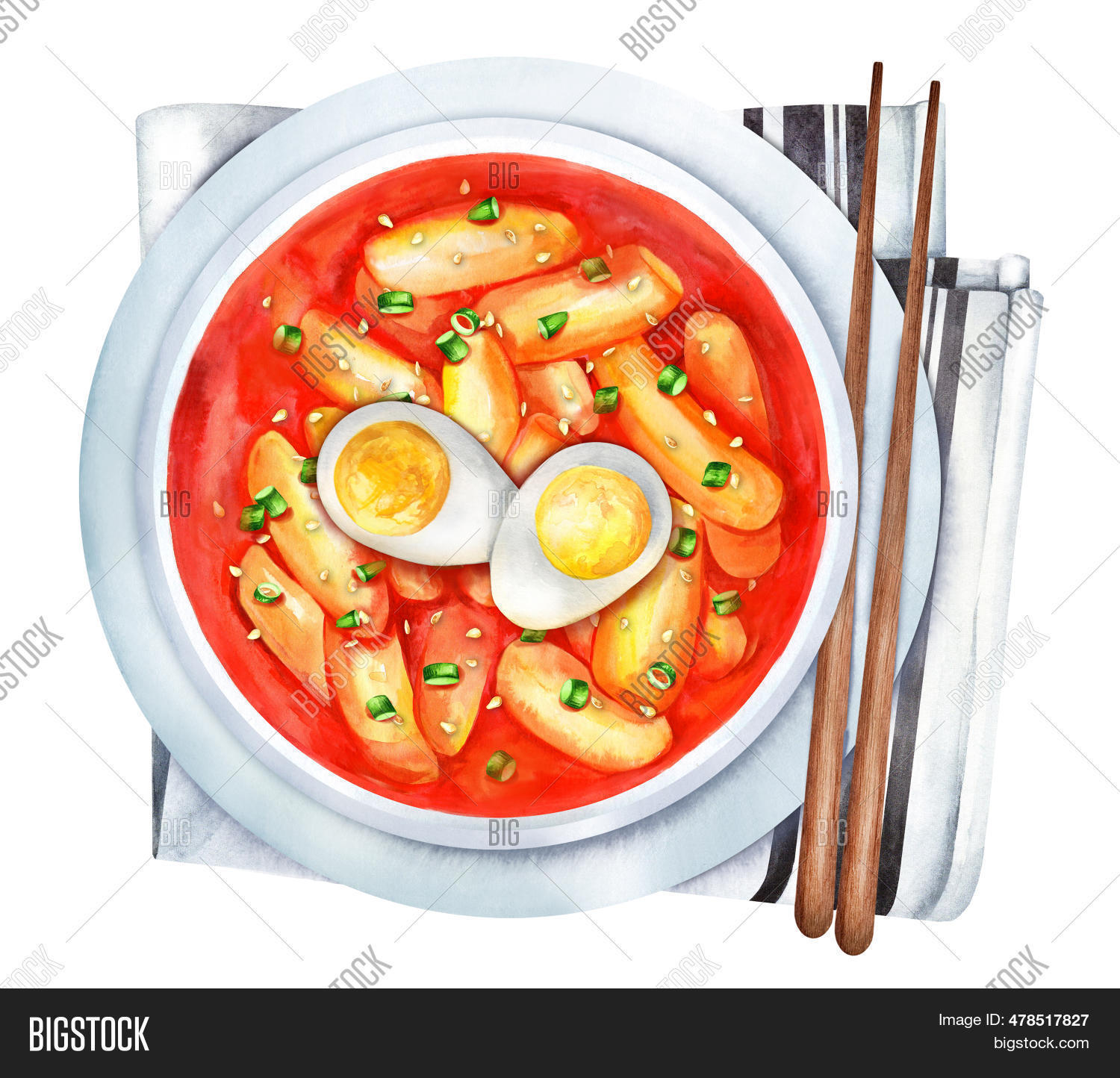 Tteokbokki Topokki Image & Photo (Free Trial) | Bigstock
