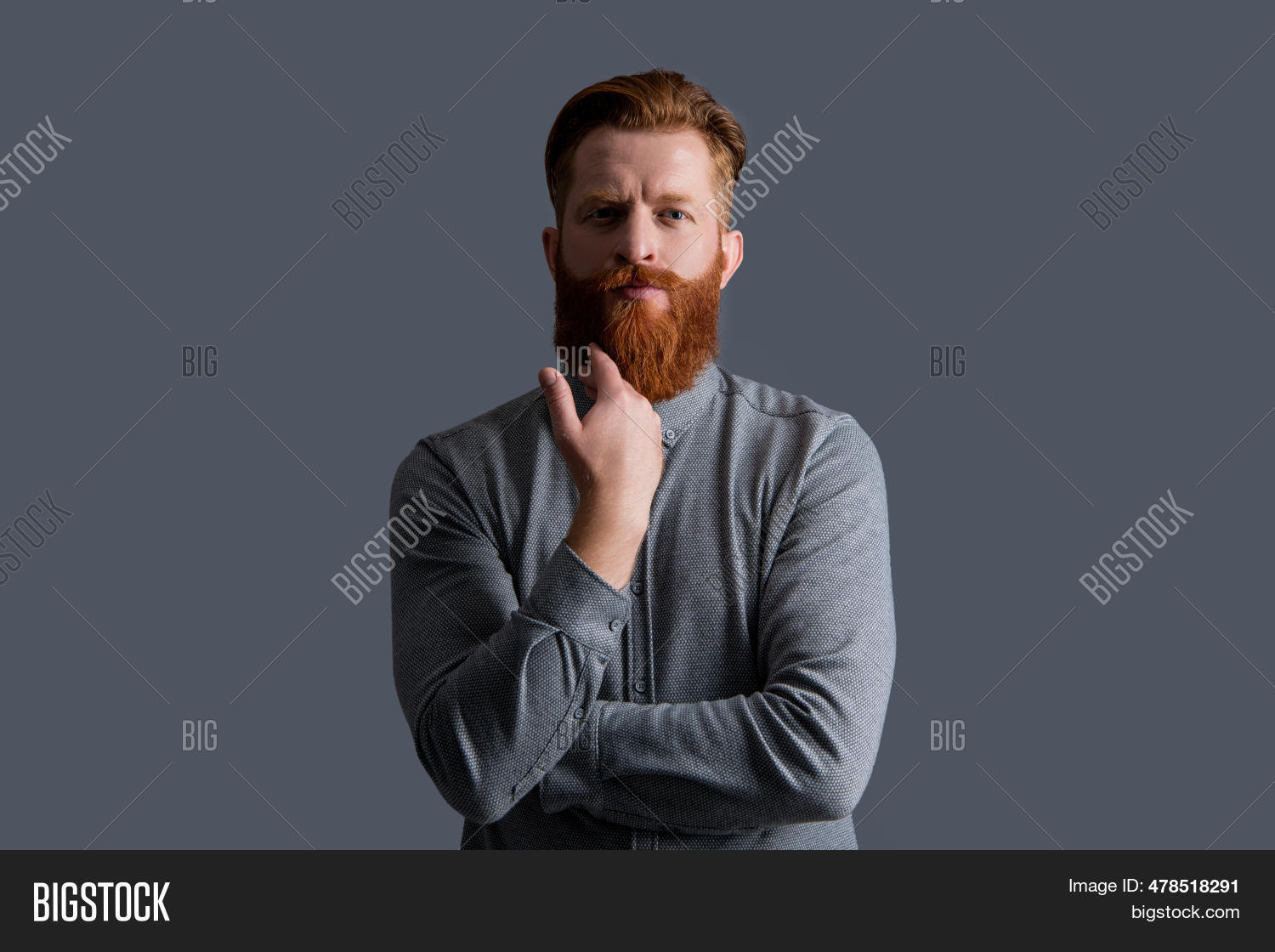 Handsome Unshaven Man Image & Photo (Free Trial) | Bigstock