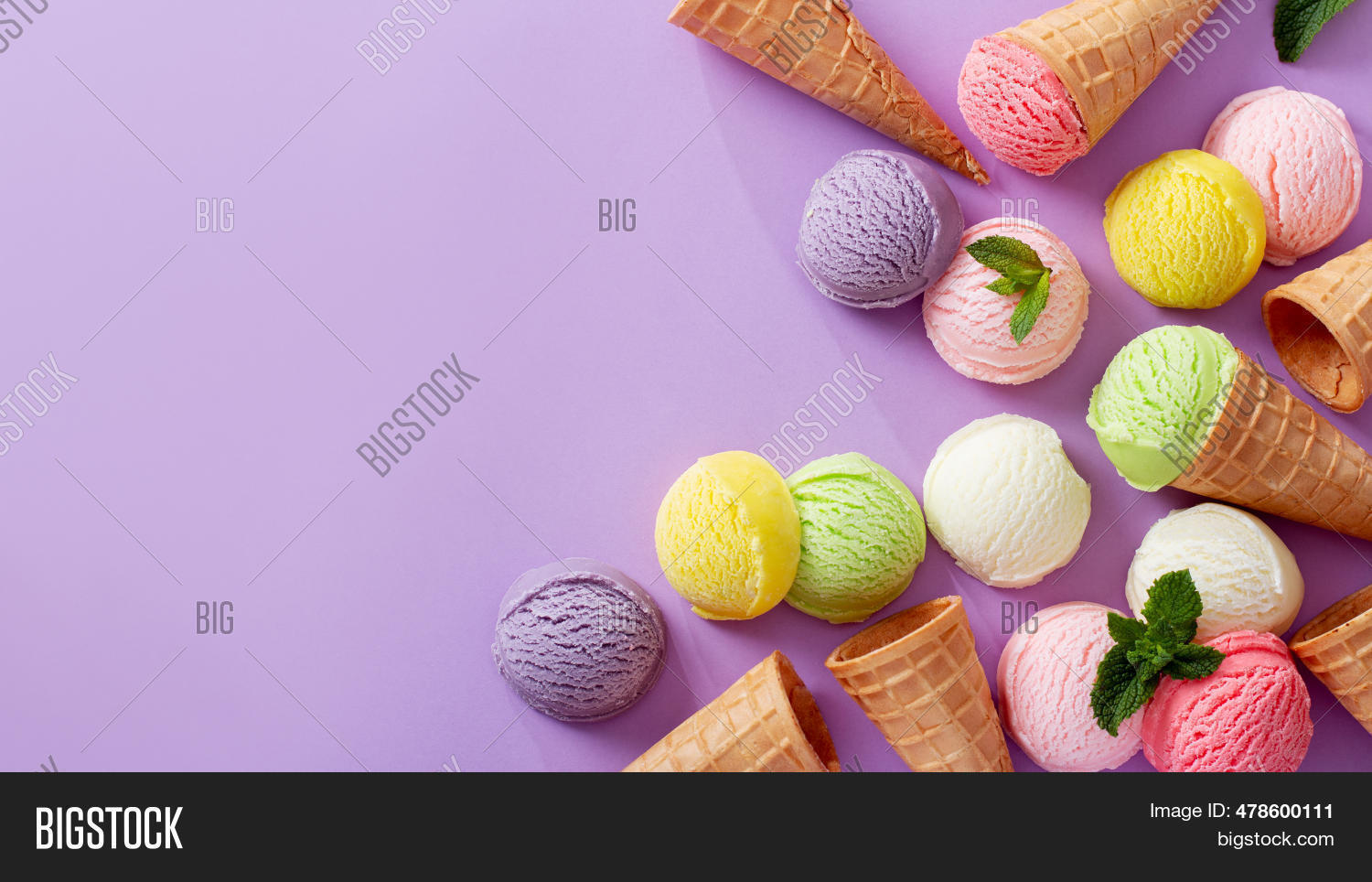 Pastel Colored Ice Image & Photo (Free Trial) | Bigstock