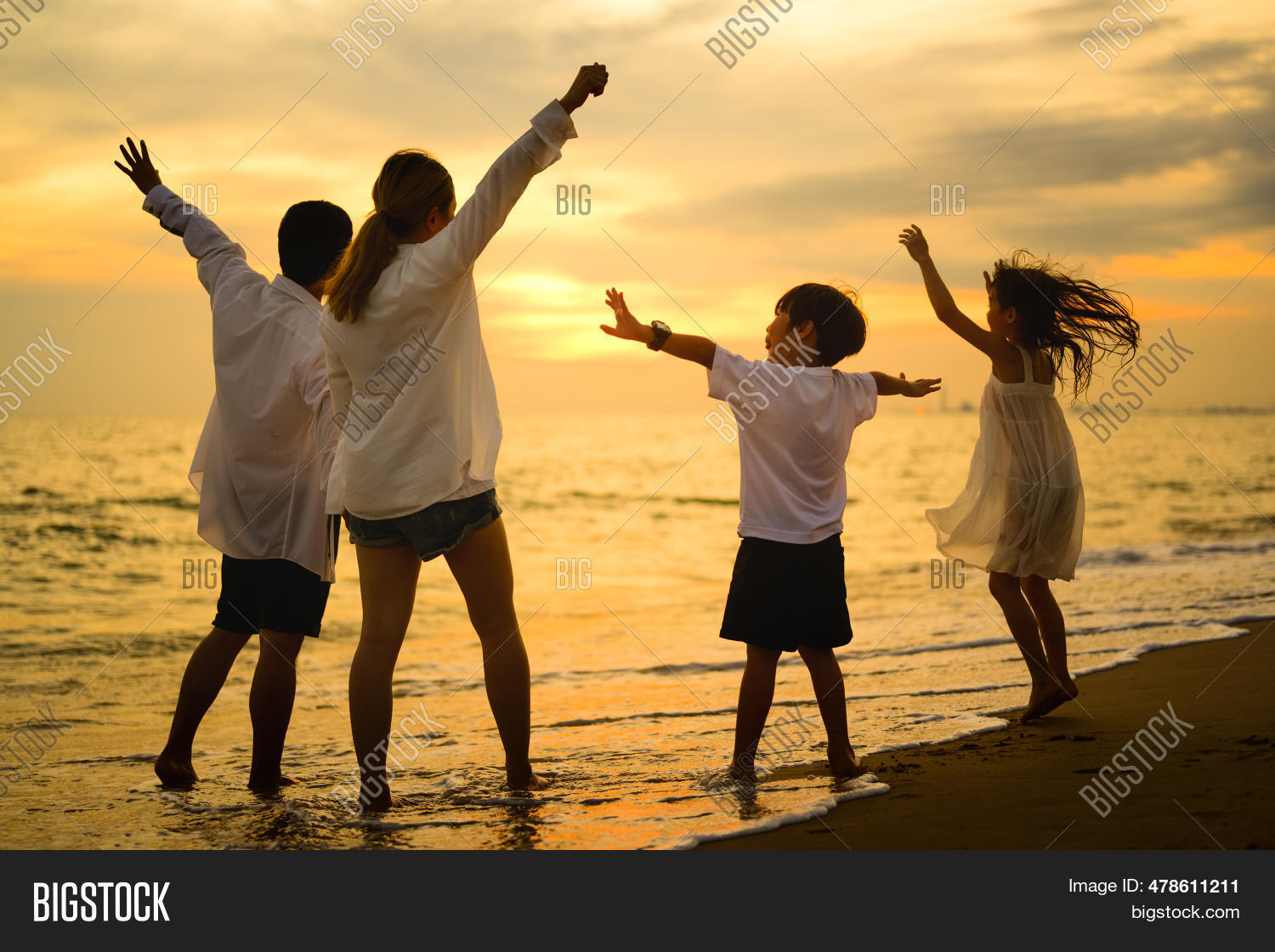 Happy Family Enjoying Image & Photo (Free Trial) | Bigstock