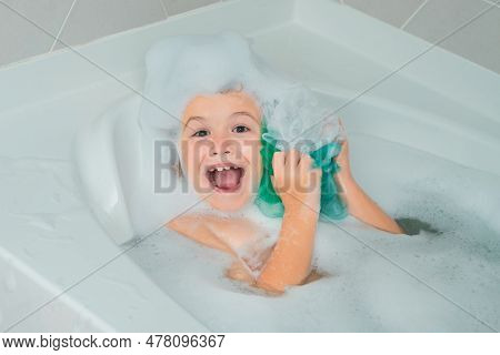 Children Bathing. Kid Image & Photo (Free Trial) | Bigstock