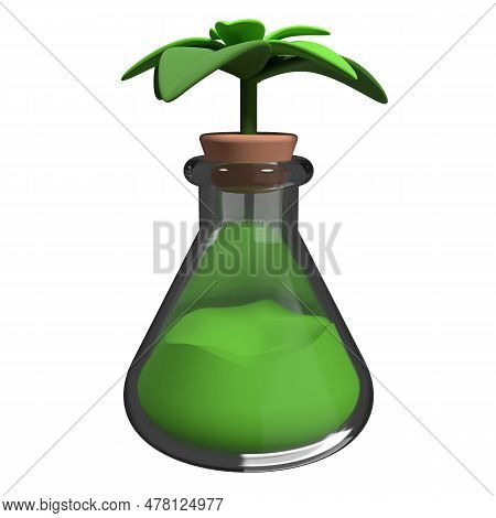 Erlenmeyer Flask Green Image & Photo (Free Trial) | Bigstock
