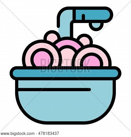 Washing Dish Icon. Vector & Photo (Free Trial) | Bigstock