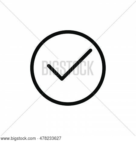 Check Mark Icon Vector & Photo (Free Trial) | Bigstock