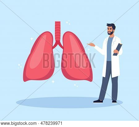 Doctor Gives Training Vector & Photo (Free Trial) | Bigstock