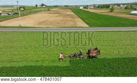 Aerial View Amish Image & Photo (Free Trial) | Bigstock