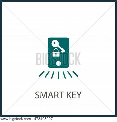 Smart Key Concept Vector & Photo (Free Trial) | Bigstock