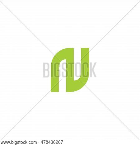 N Nature Logo Simple Vector & Photo (Free Trial) | Bigstock
