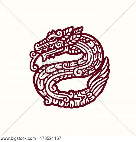 Quetzalcoatl Mexican Vector & Photo (Free Trial) | Bigstock