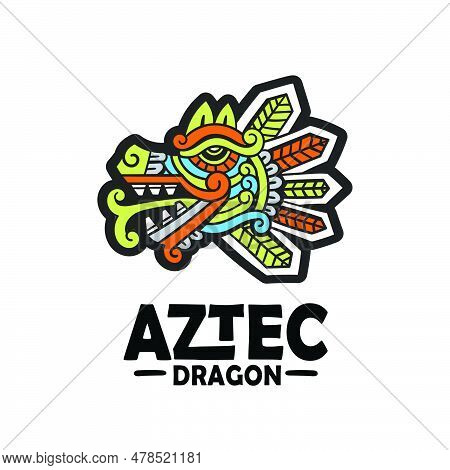 Quetzalcoatl Head Vector & Photo (Free Trial) | Bigstock