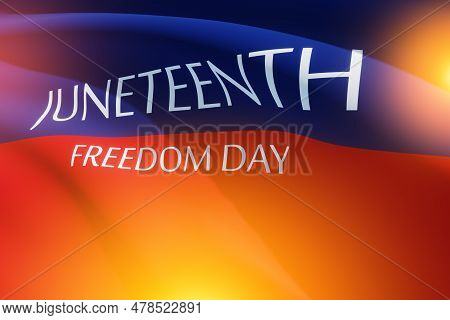Juneteenth Color Text Image & Photo (Free Trial) | Bigstock