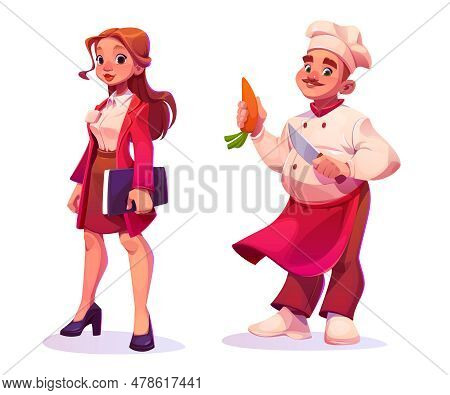 Restaurant Chief Vector & Photo (Free Trial) | Bigstock