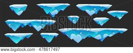 Flying Ice Jump Game Vector & Photo (Free Trial) | Bigstock