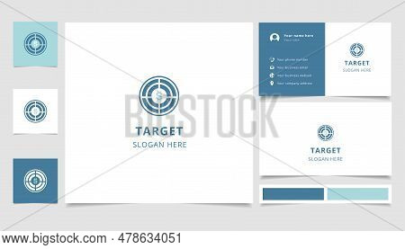 Target Logo Design Vector & Photo (Free Trial) | Bigstock
