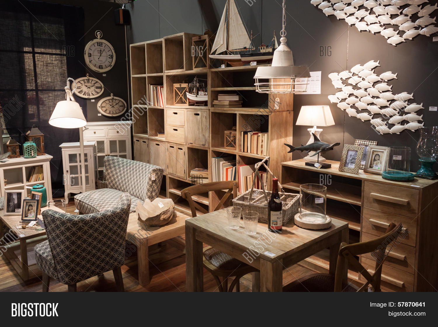 Living Room On Display Image & Photo (Free Trial) | Bigstock