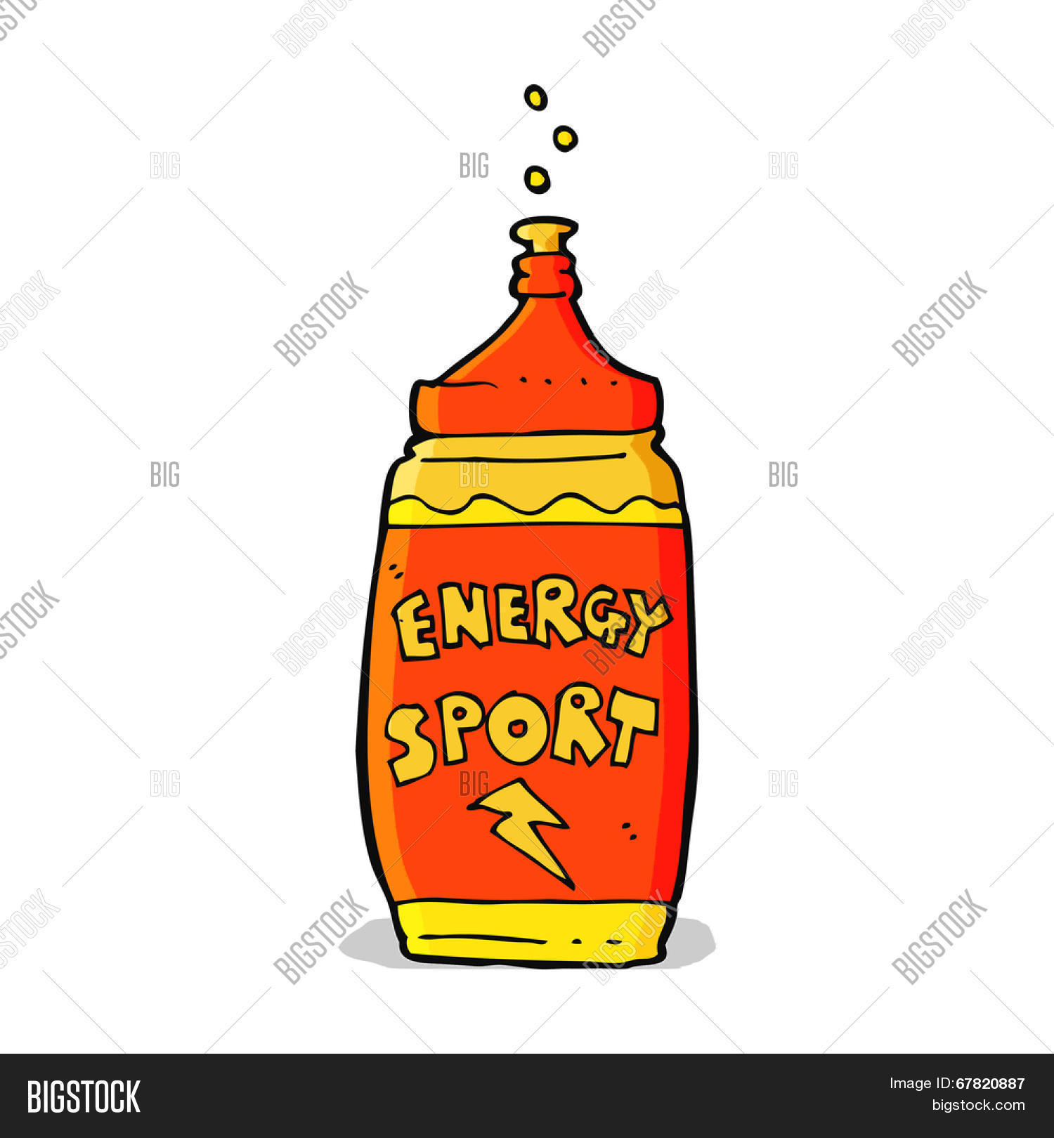 Cartoon Energy Drink Vector & Photo (Free Trial) | Bigstock