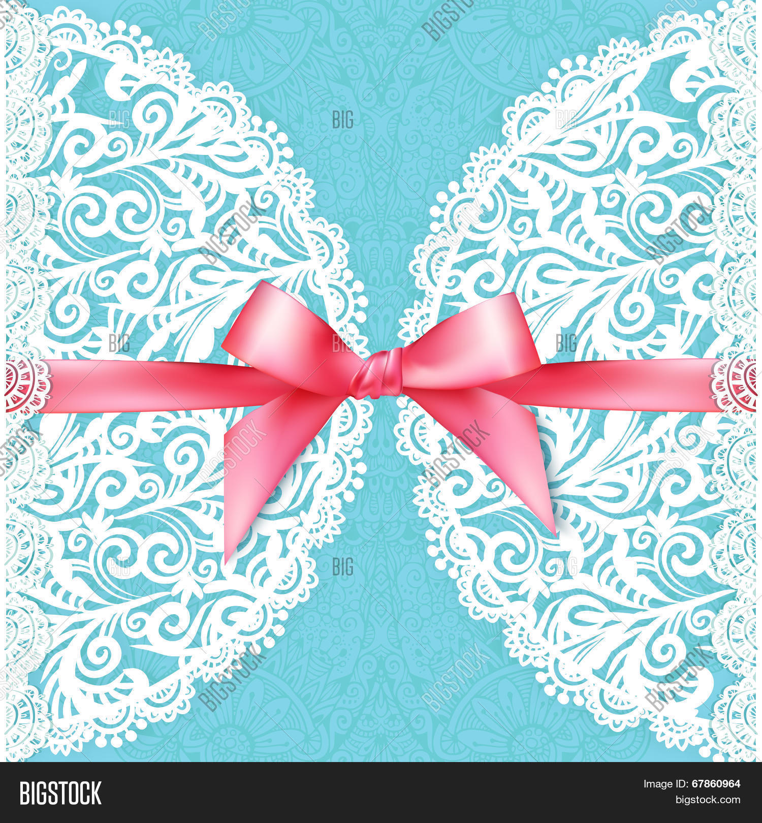 Blue Lacy Vector Vector & Photo (Free Trial) | Bigstock