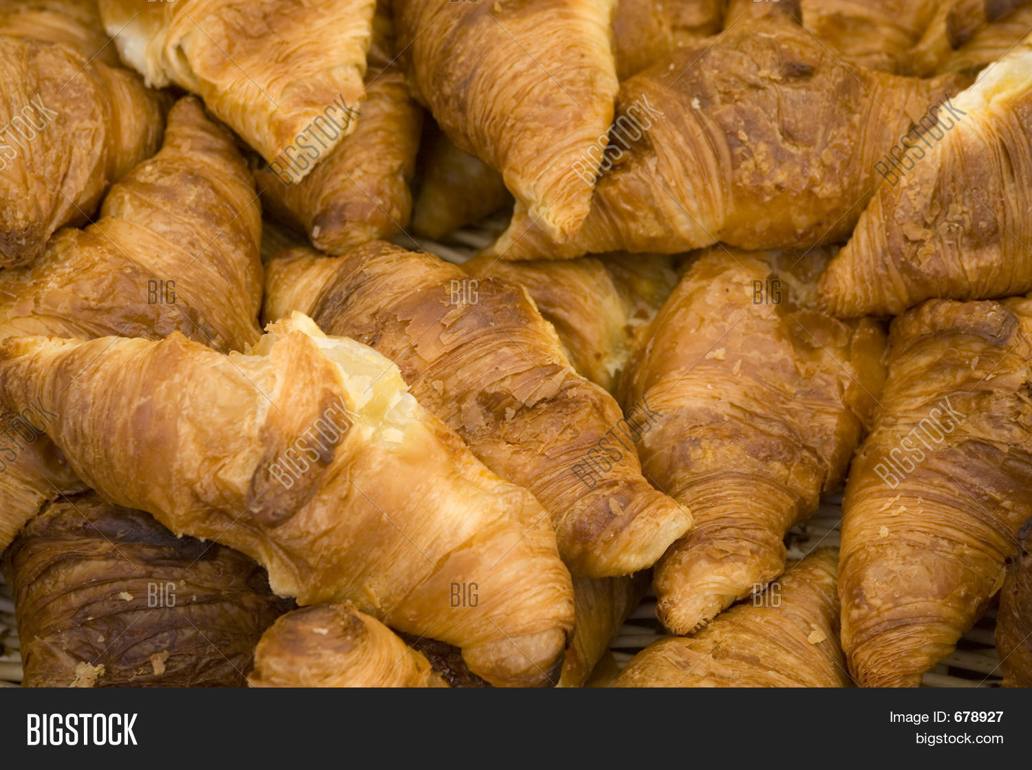 Croissants On Display Image & Photo (Free Trial) | Bigstock
