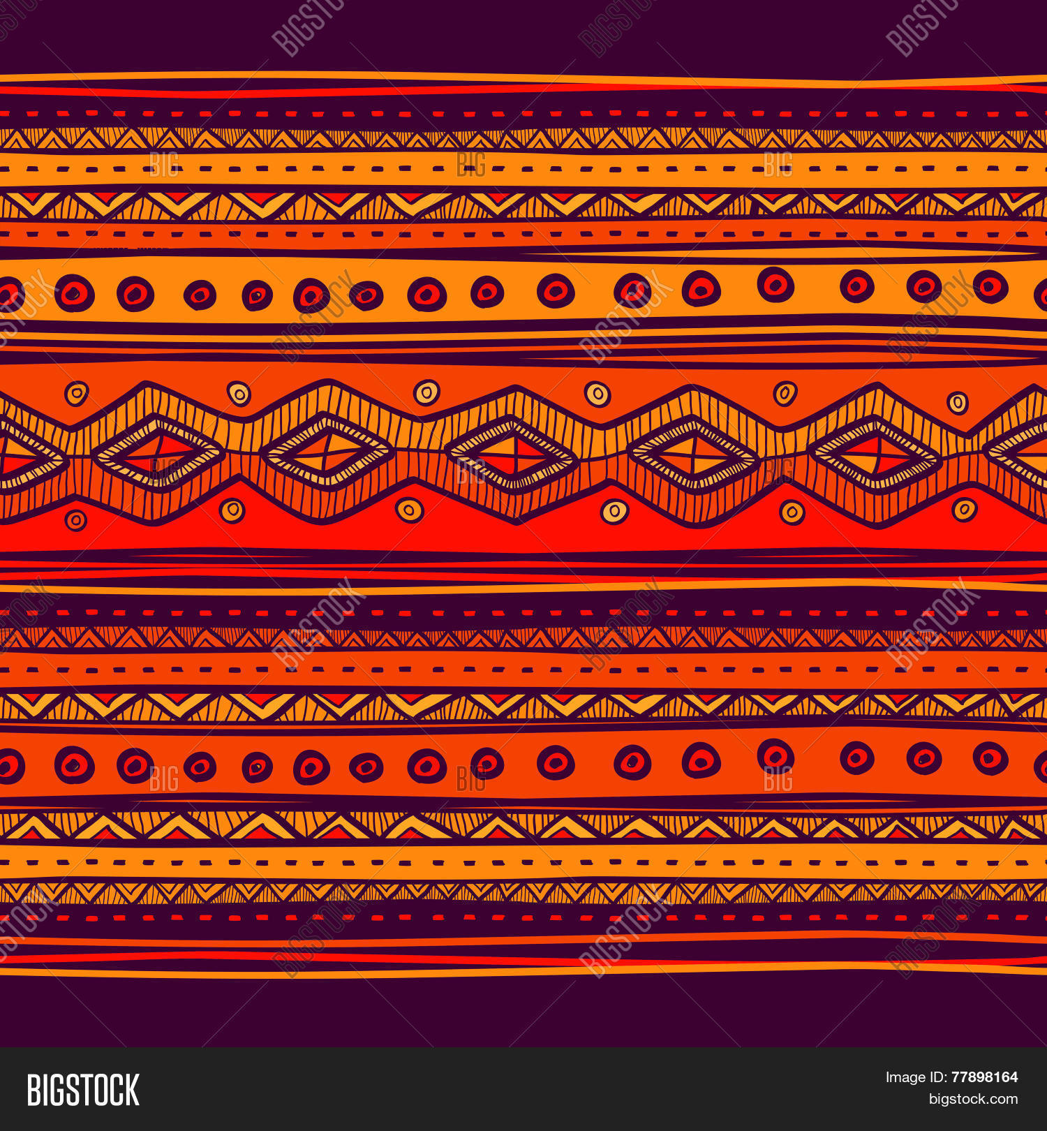 Vector y foto Abstract Hand-drawn (prueba gratis) | Bigstock