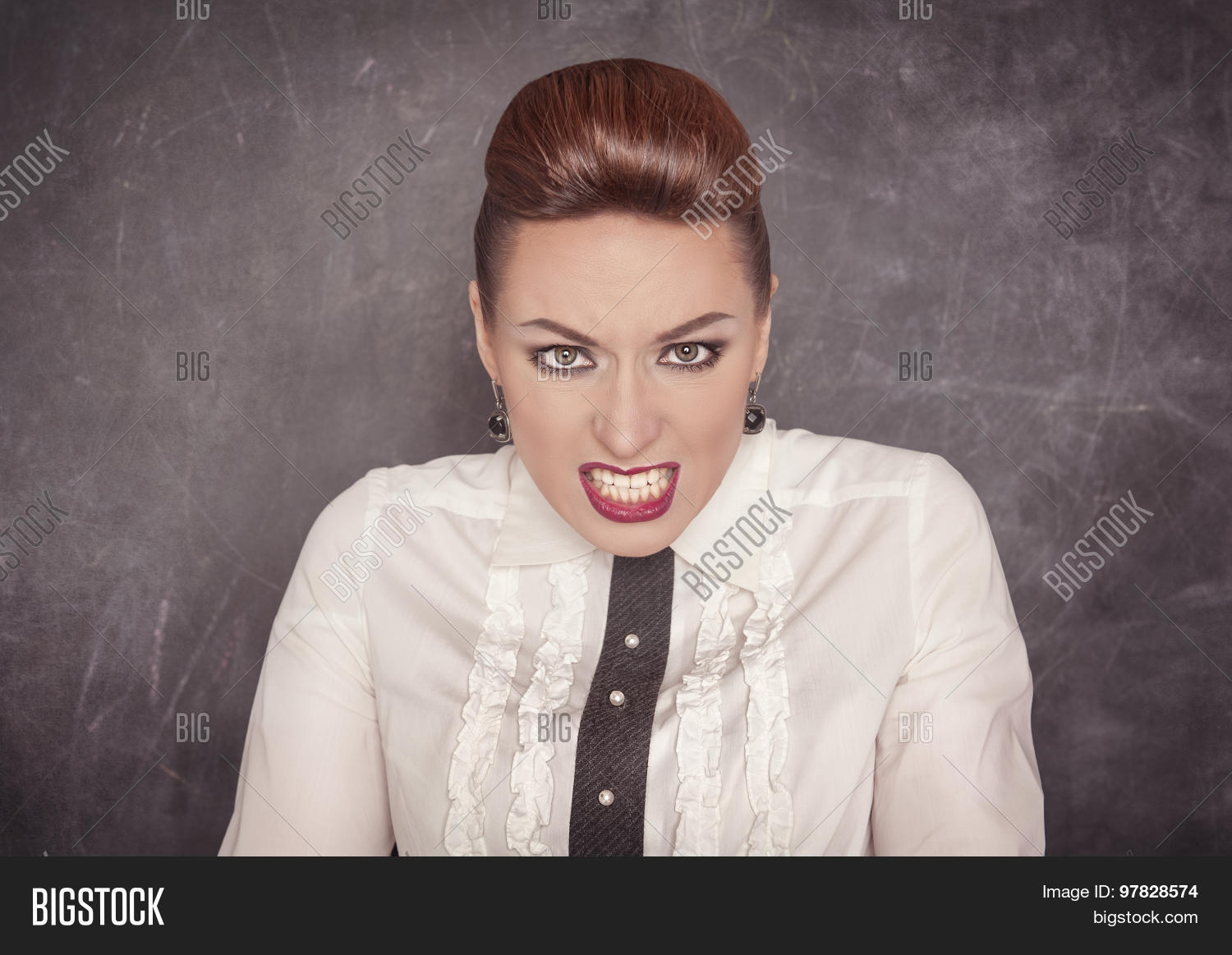 Angry Teacher On Image & Photo (Free Trial) | Bigstock