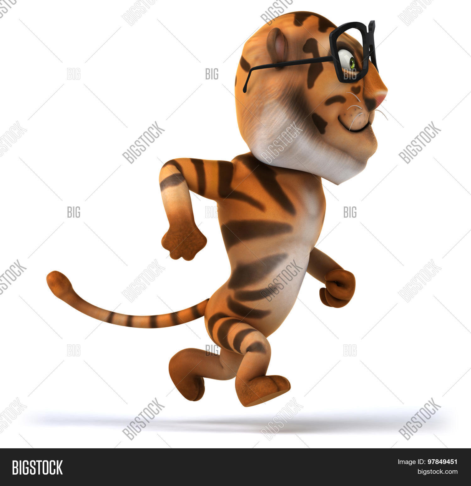 Fun Tiger Image & Photo (Free Trial) | Bigstock
