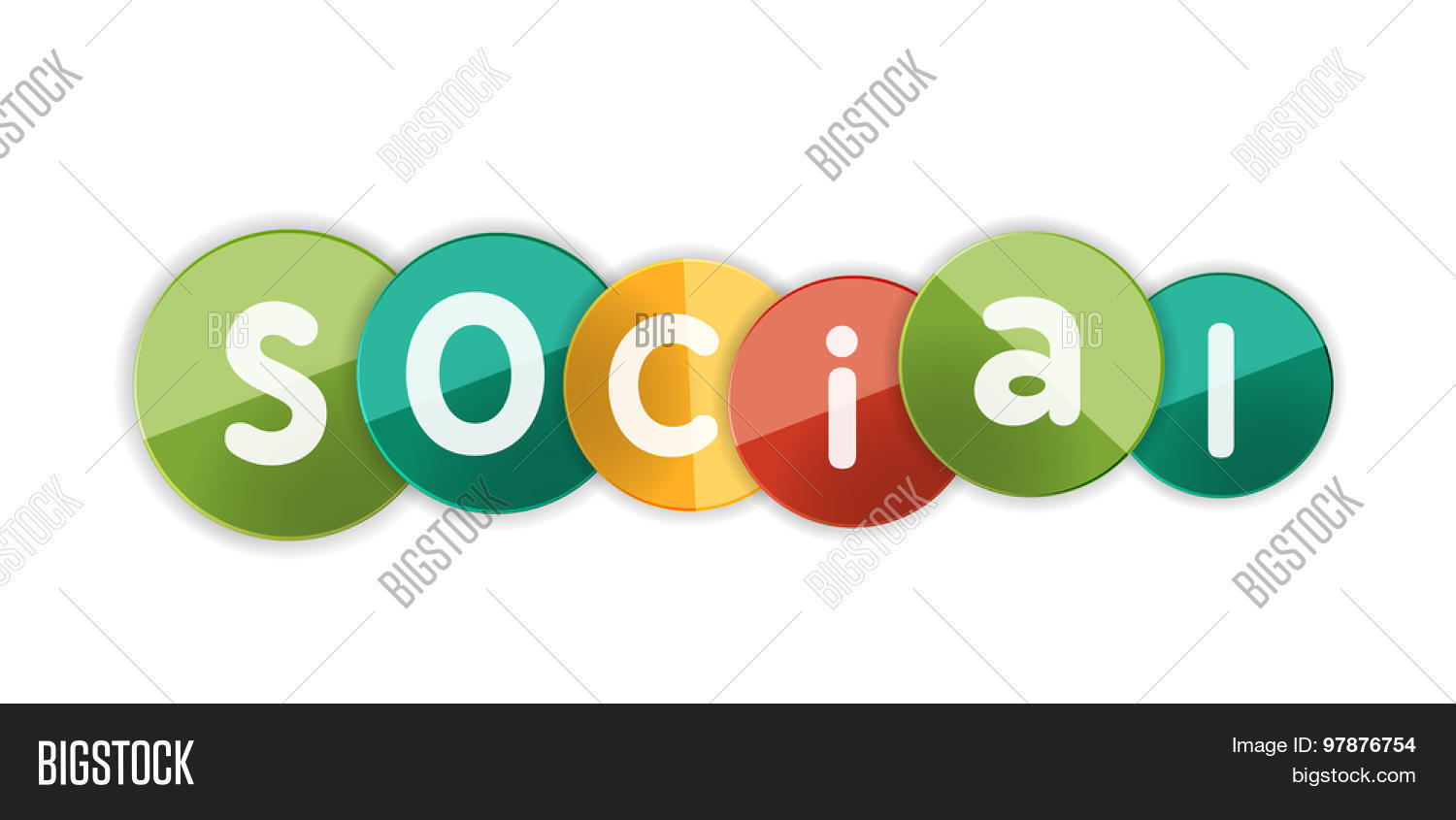 Word Social Concept On Image & Photo (Free Trial) | Bigstock