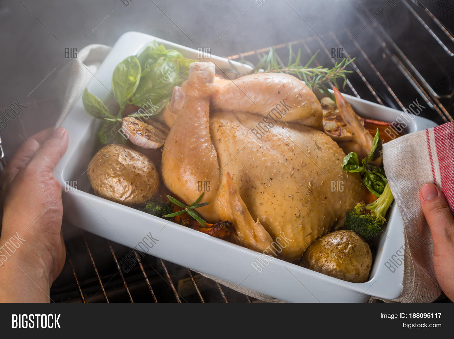 Hands Holding Roasted Image & Photo (Free Trial) | Bigstock