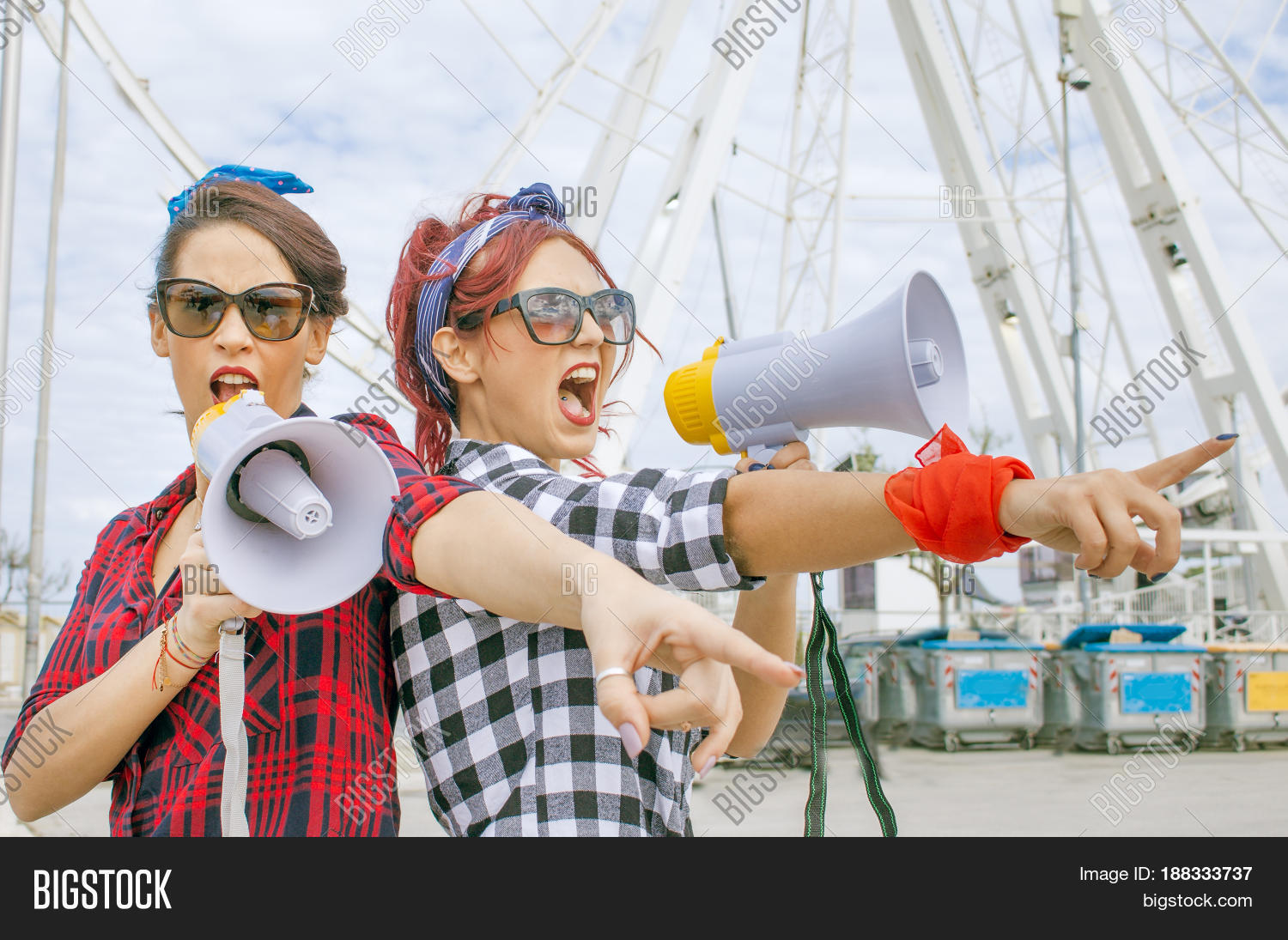 Female Protesters Image & Photo (Free Trial) | Bigstock
