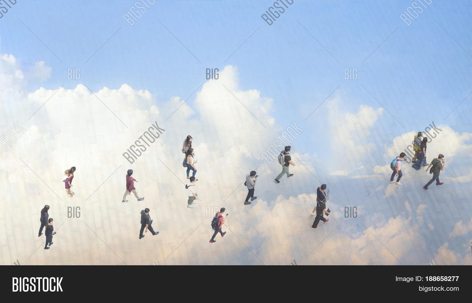 People Walk Stand On Image & Photo (Free Trial) | Bigstock