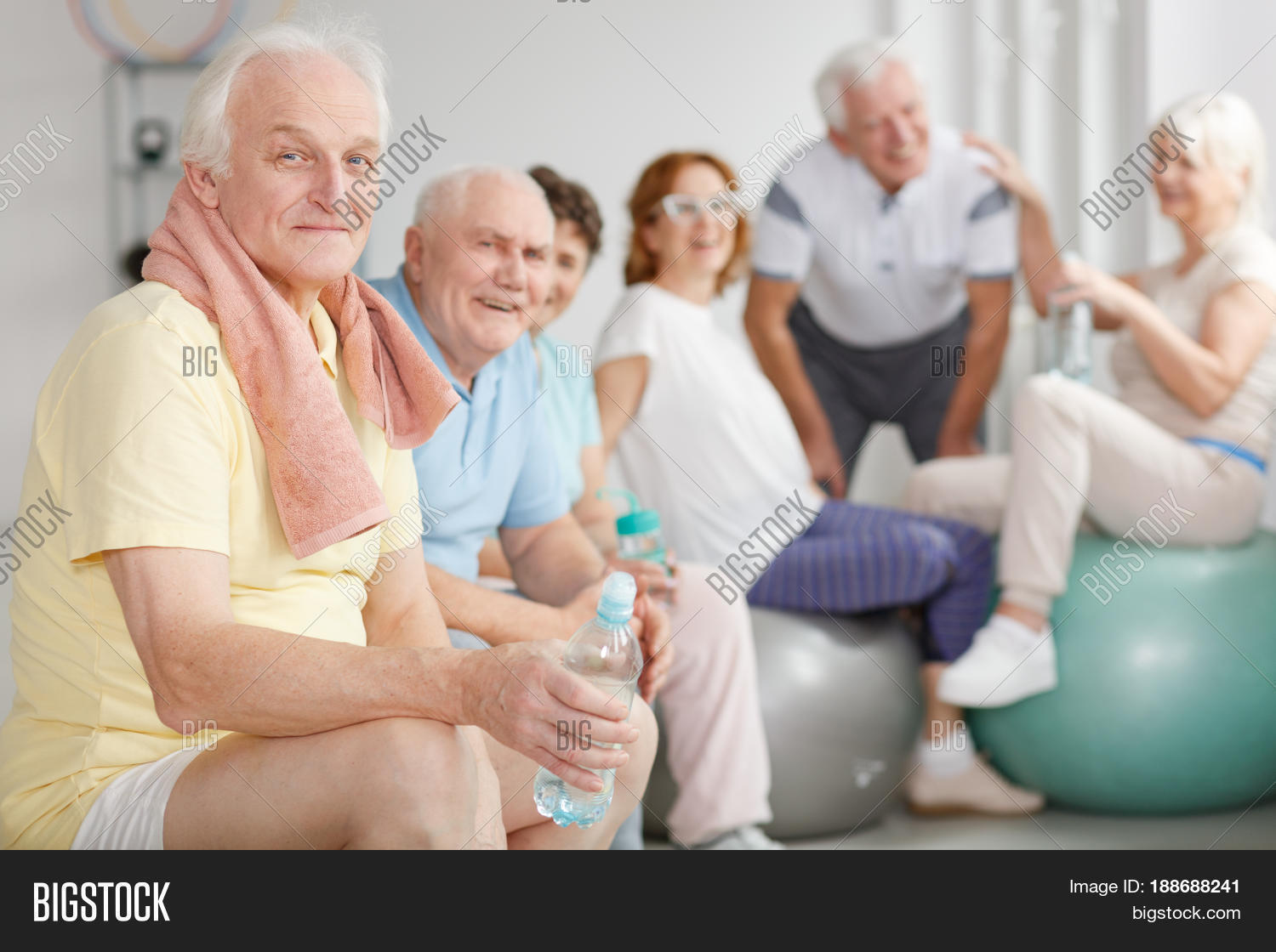 Group Tired Elderly Image & Photo (Free Trial) | Bigstock