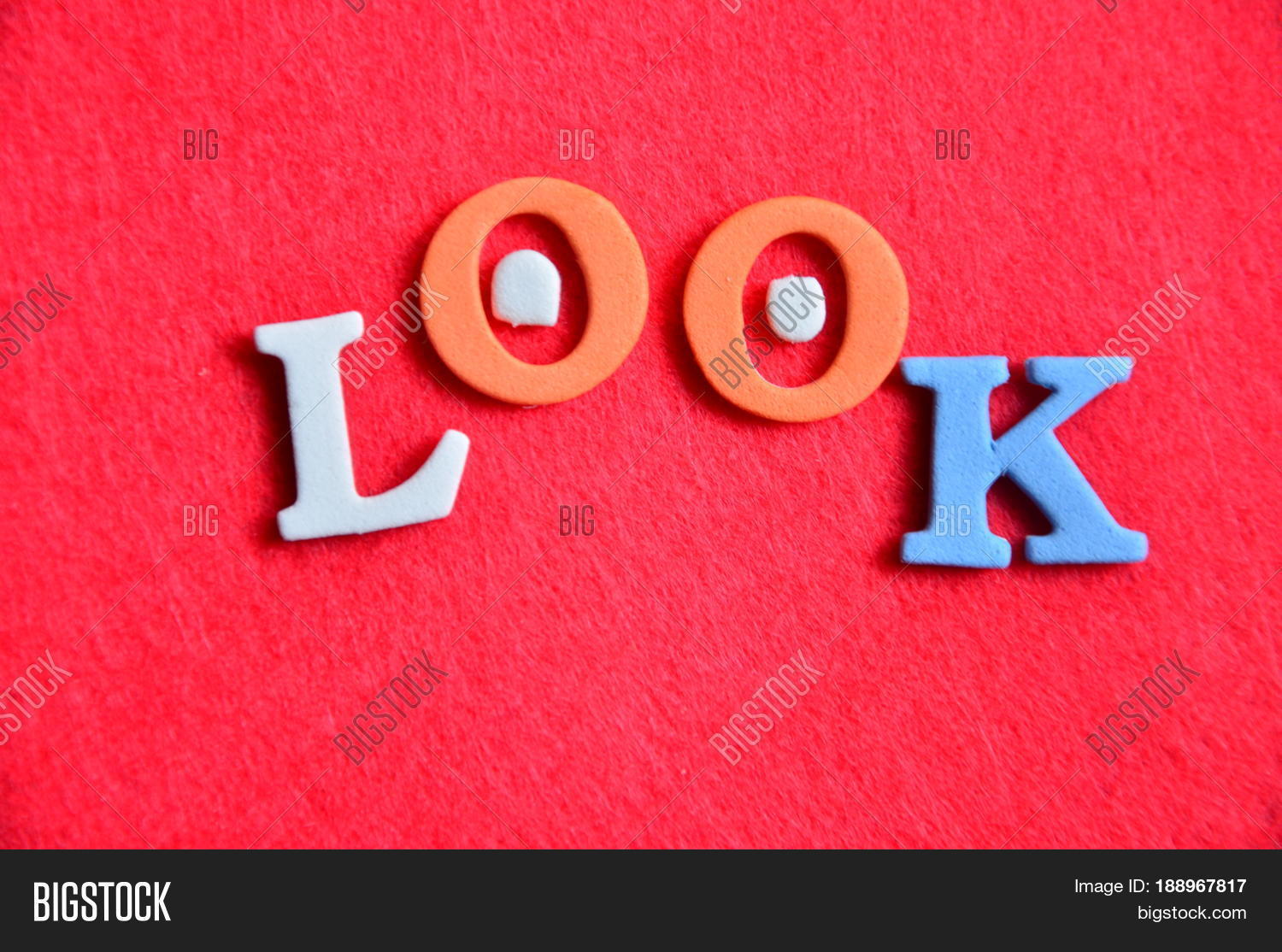 Word Look On Abstract Image & Photo (Free Trial) | Bigstock