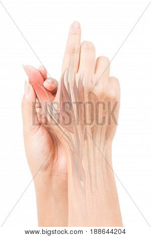 Imagen y foto Finger Muscle Pain (prueba gratis) | Bigstock
