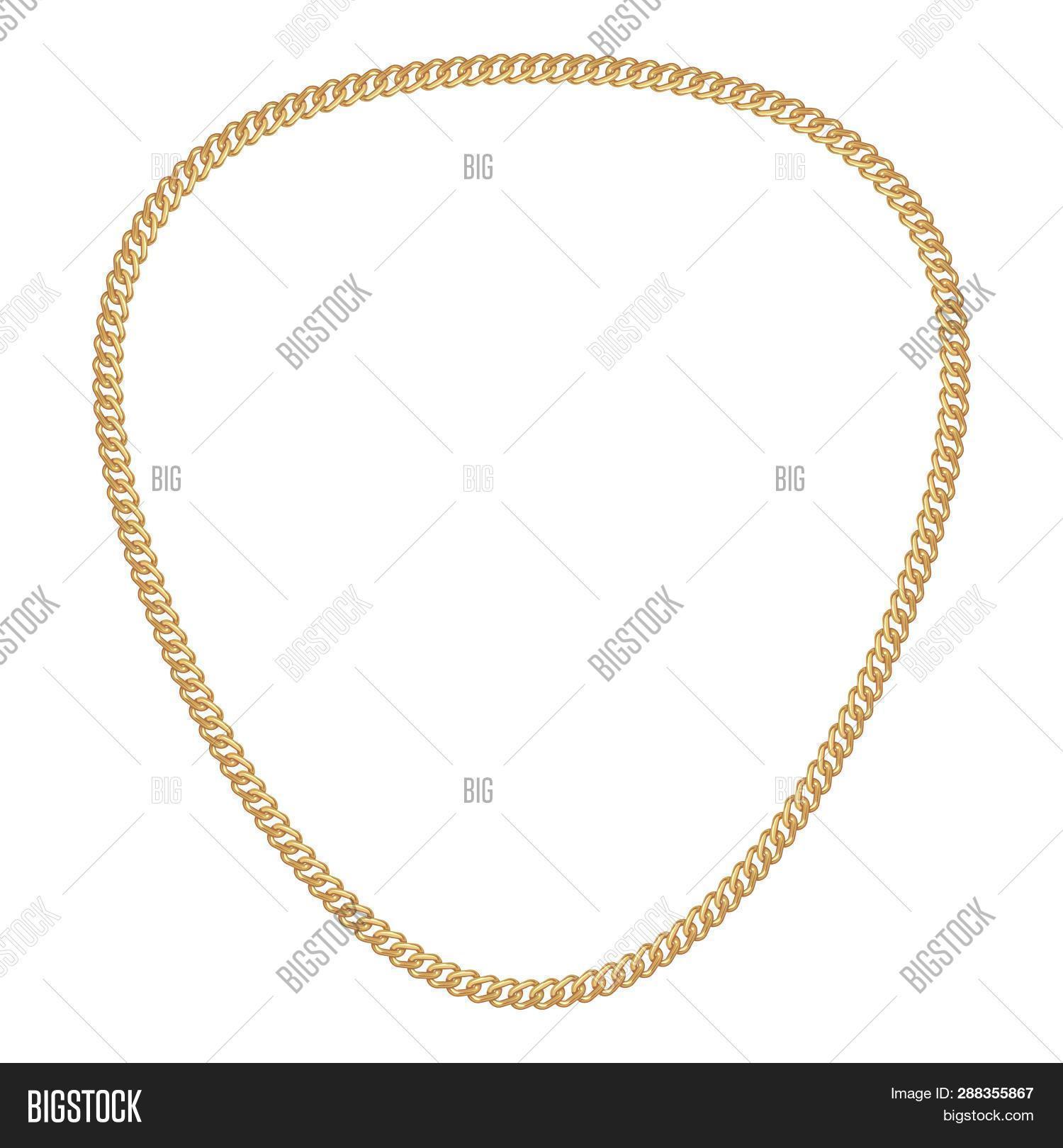 Golden Chain Icon. Image & Photo (Free Trial) | Bigstock