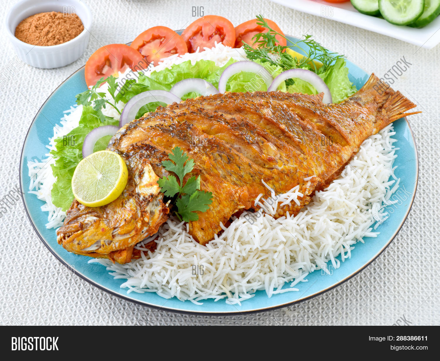 Fried Whole Fish Boild Image & Photo (Free Trial) | Bigstock