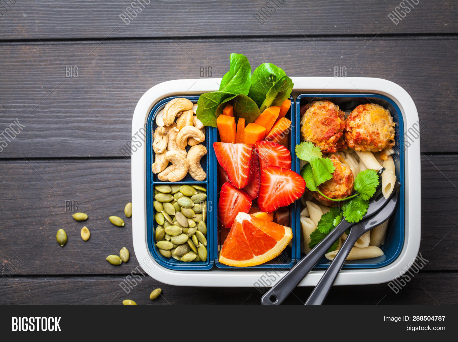 Healthy Food Lunch Box Image & Photo (Free Trial) | Bigstock