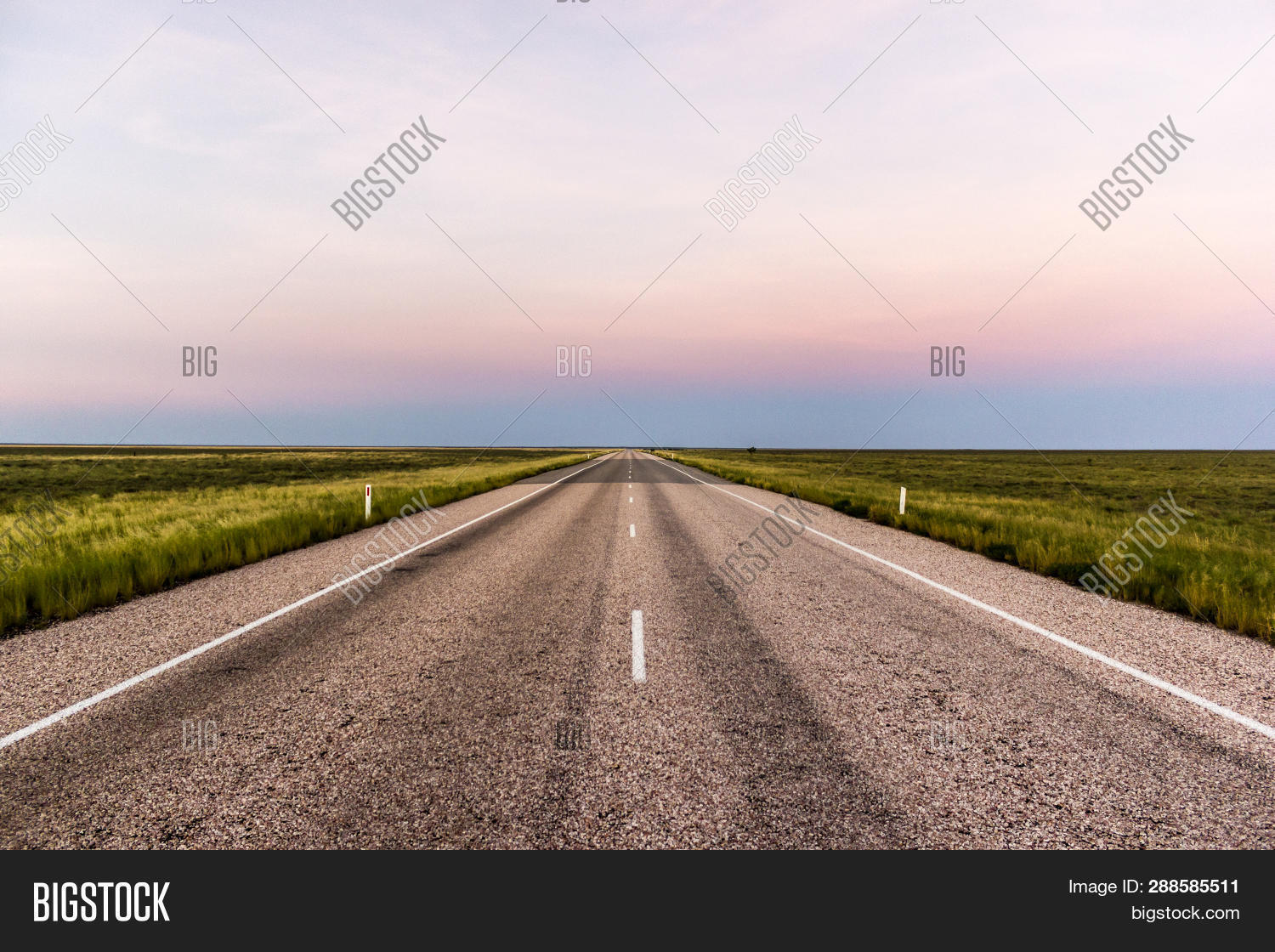 Straight Road Through Image & Photo (Free Trial) | Bigstock