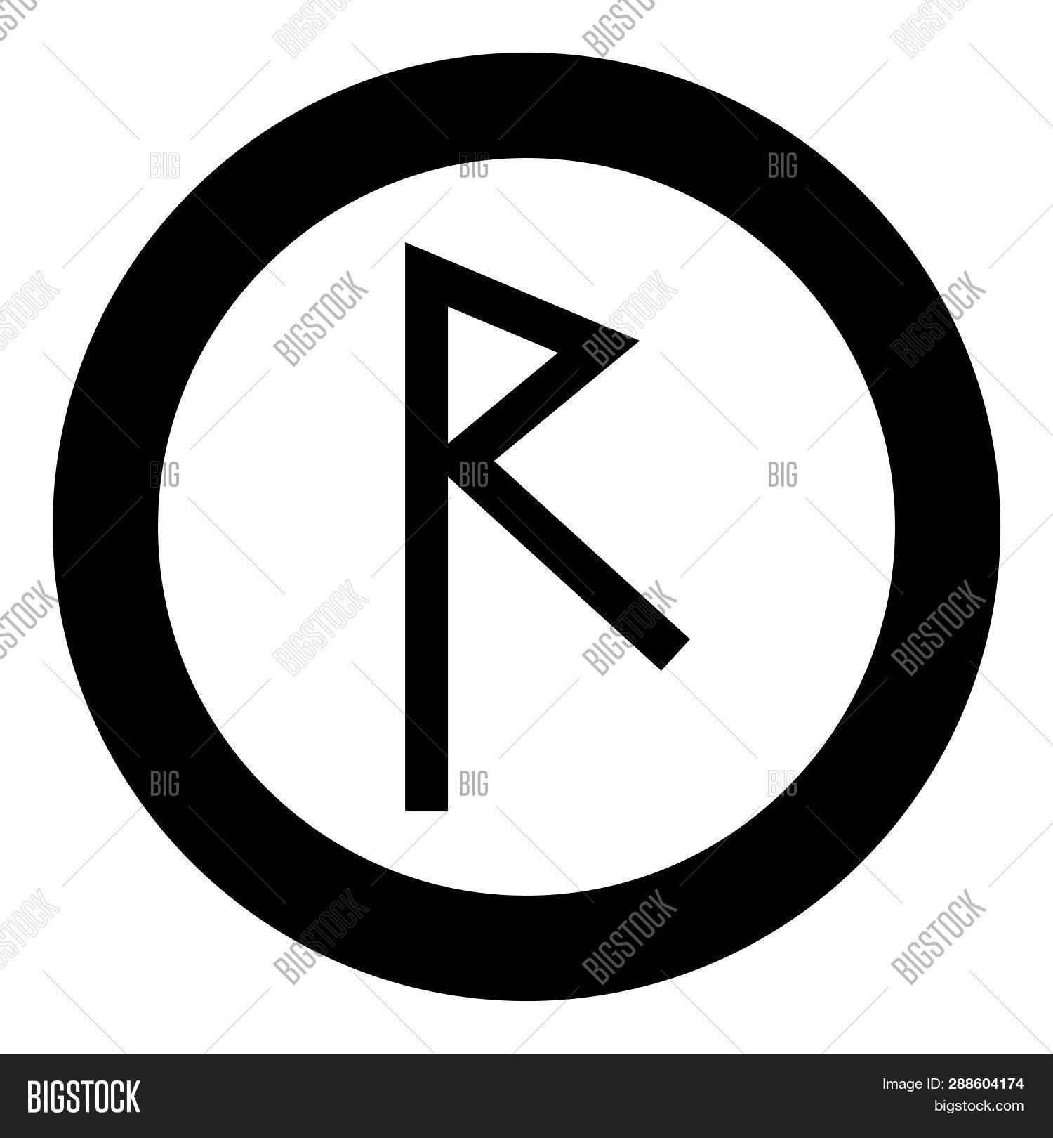 Raido Rune Raid Vector & Photo (Free Trial) | Bigstock