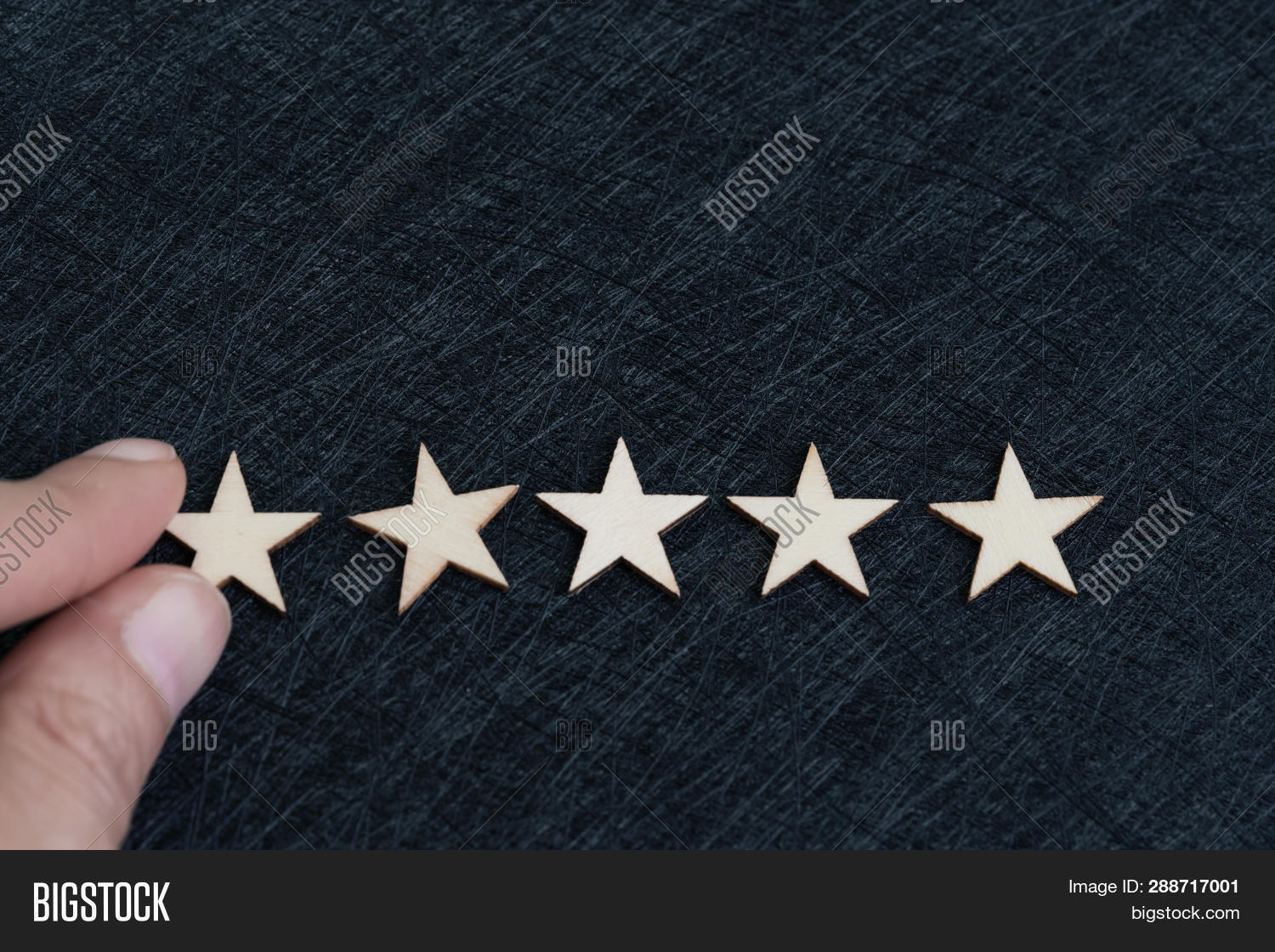 Hand Putting 5 Stars Image & Photo (Free Trial) | Bigstock