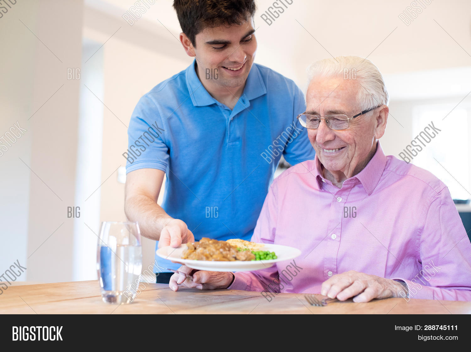Male Care Assistant Image And Photo Free Trial Bigstock