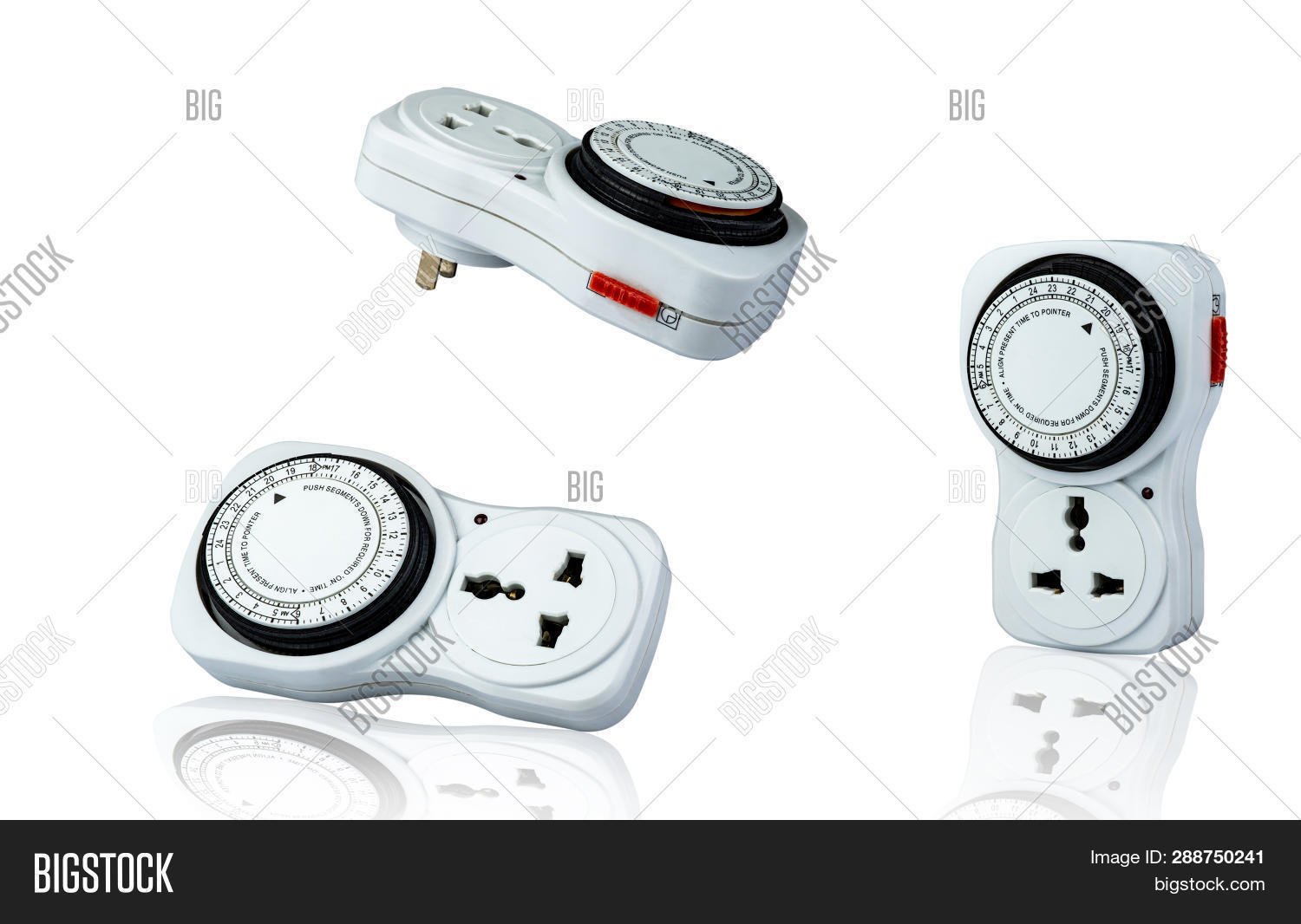 Plug- Timer Mechanical Image & Photo (Free Trial) | Bigstock