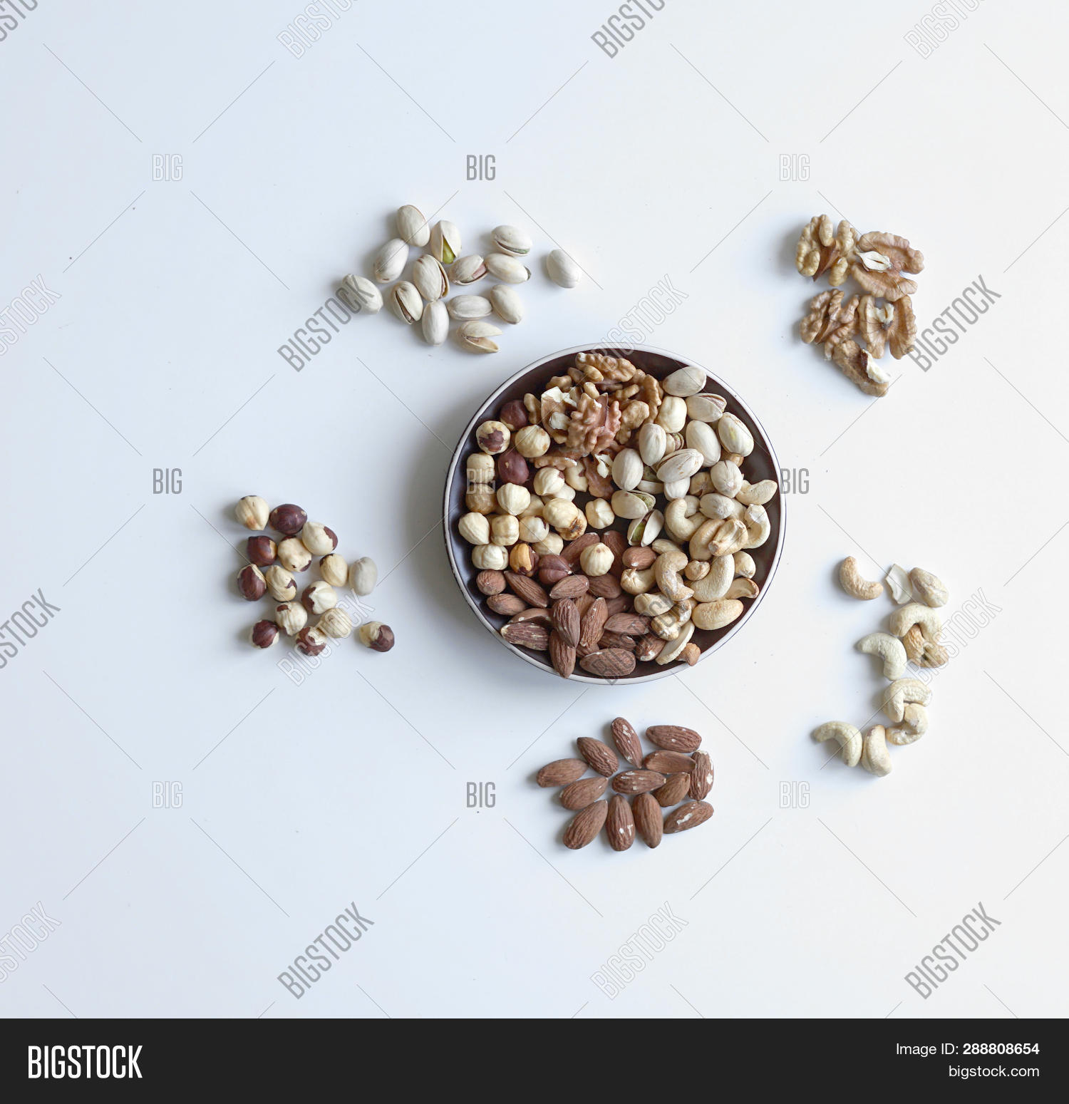 Healthy Food. Nuts Mix Image & Photo (Free Trial) | Bigstock