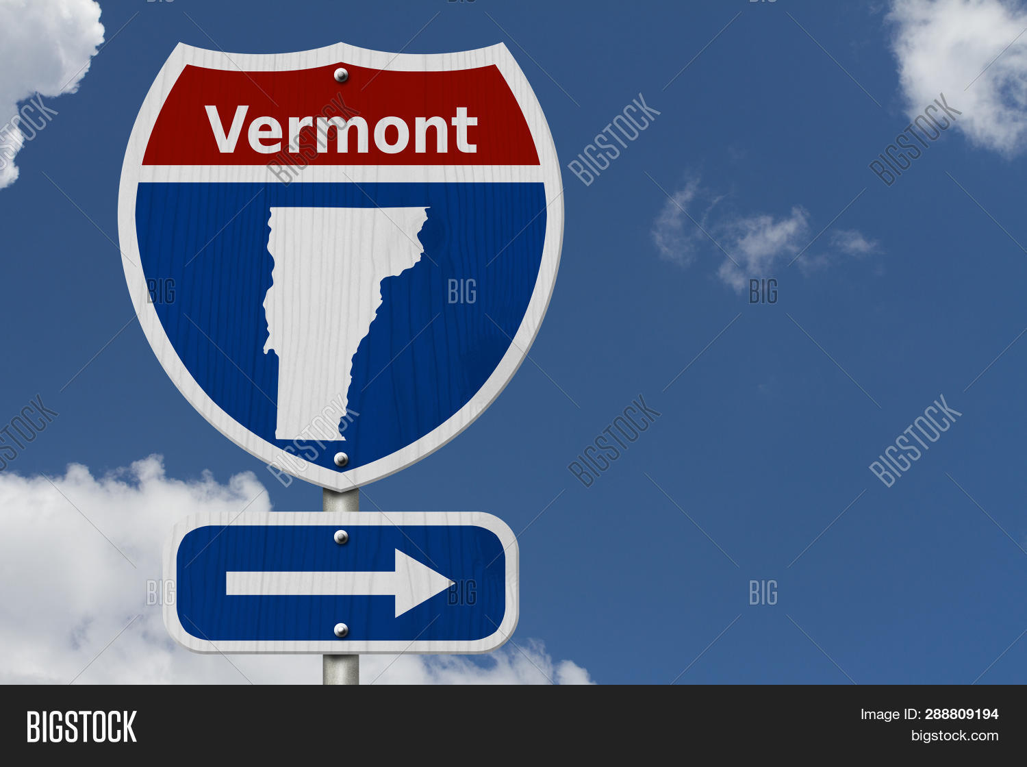 Road Trip Vermont, Red Image & Photo (Free Trial) | Bigstock