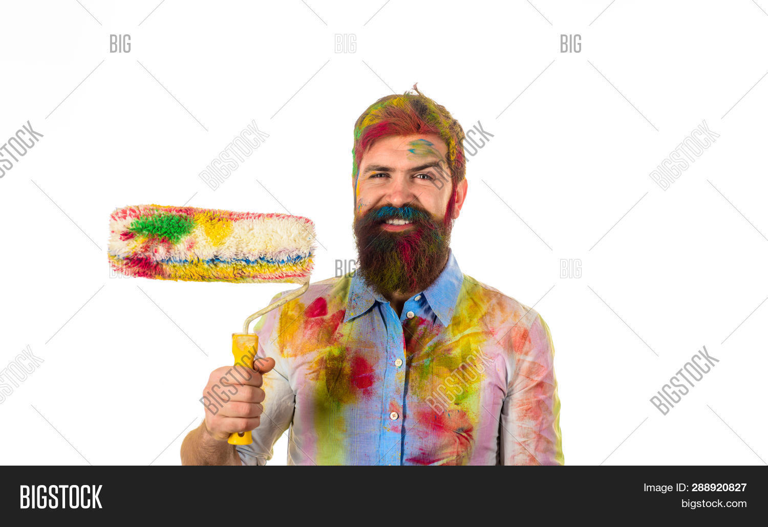 Painter. Bearded Image & Photo (Free Trial) | Bigstock