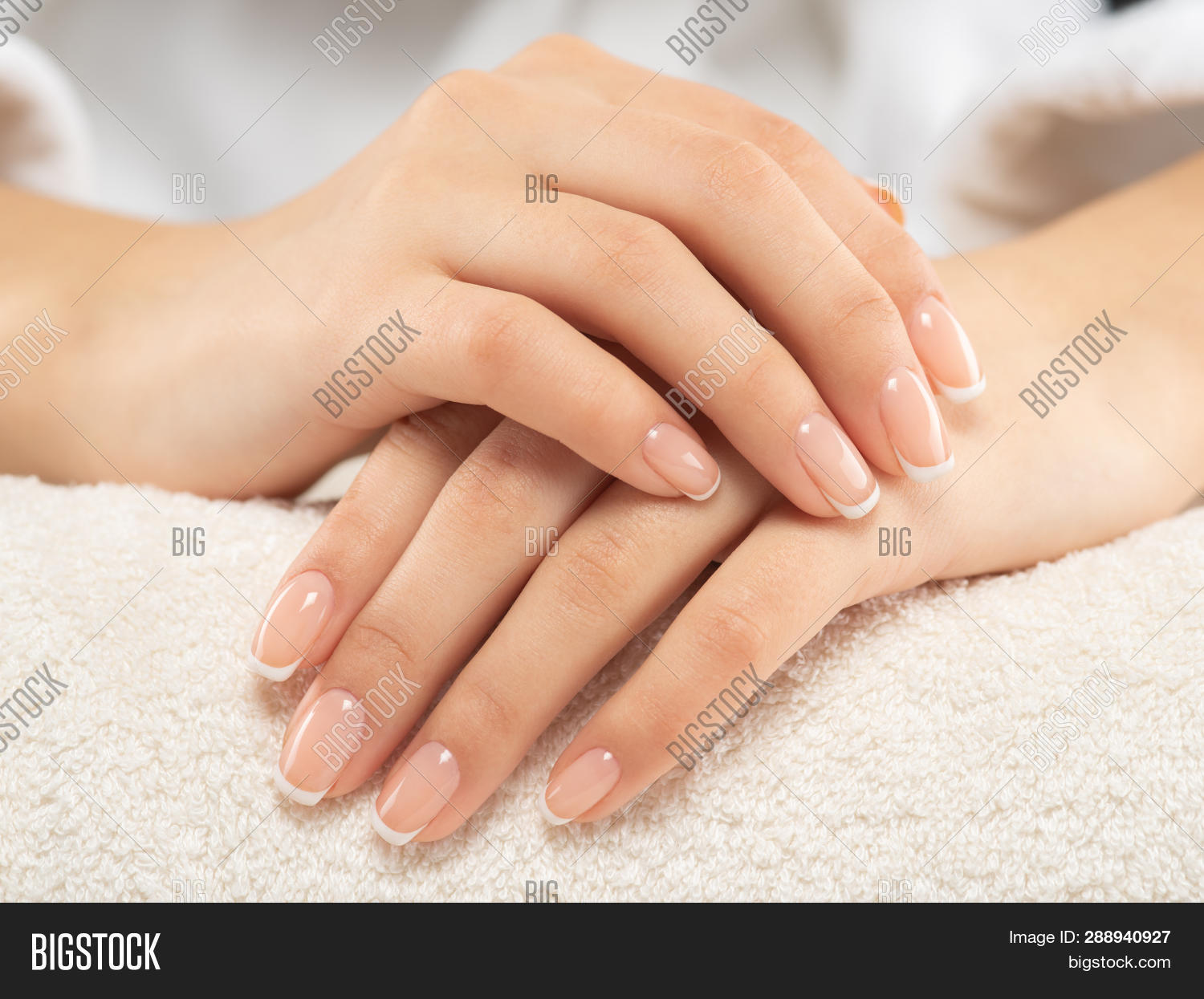 Woman Gets Manicure Image & Photo (Free Trial) | Bigstock