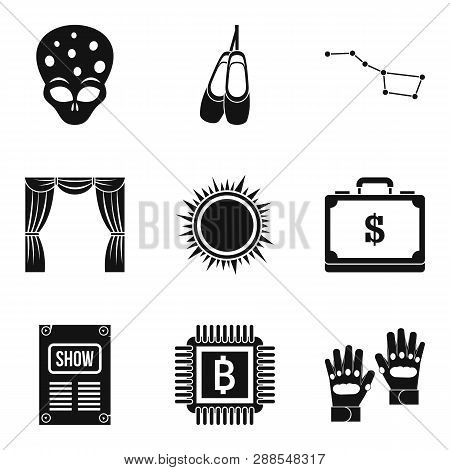 Acting Icons Set. Image & Photo (Free Trial) | Bigstock