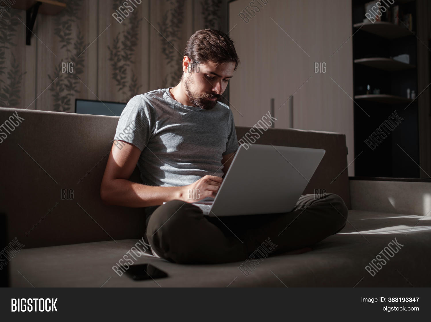 Remote Job. Man Image & Photo (Free Trial) | Bigstock